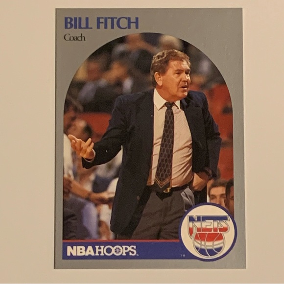NBA HOOPS | Toys | 99 Nba Hoops New Jersey Nets Bill Fitch 321 | Poshmark